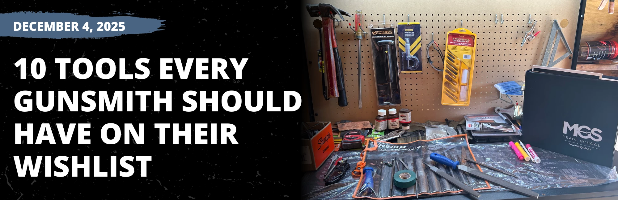 10 Tools Every Gunsmith Should Have on their Wishlist - MGS Trade School