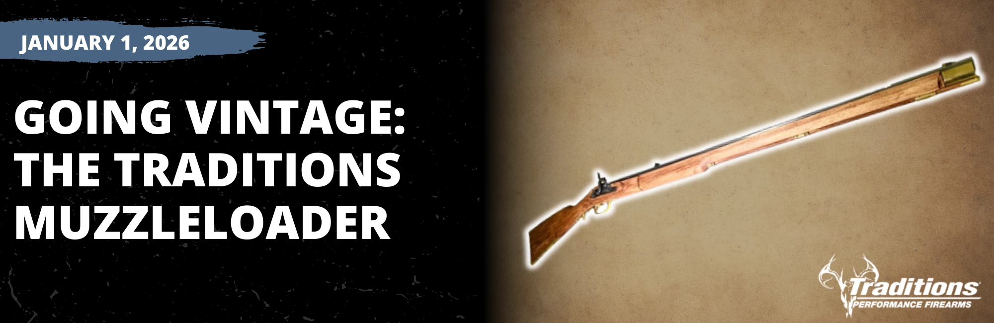 Going Vintage: The Traditions Muzzleloader - MGS Trade School